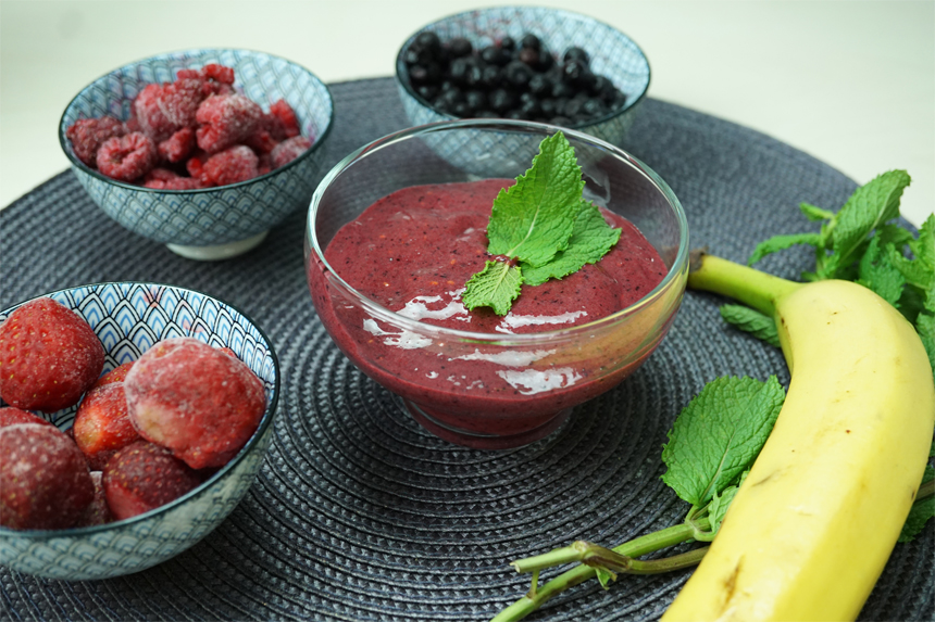 Ma nice cream gourmande aux fruits rouges - Beauté Chérie